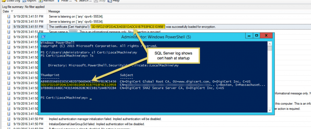 Thinking aloud | How to install SQL Server and SSRS SSL certificates