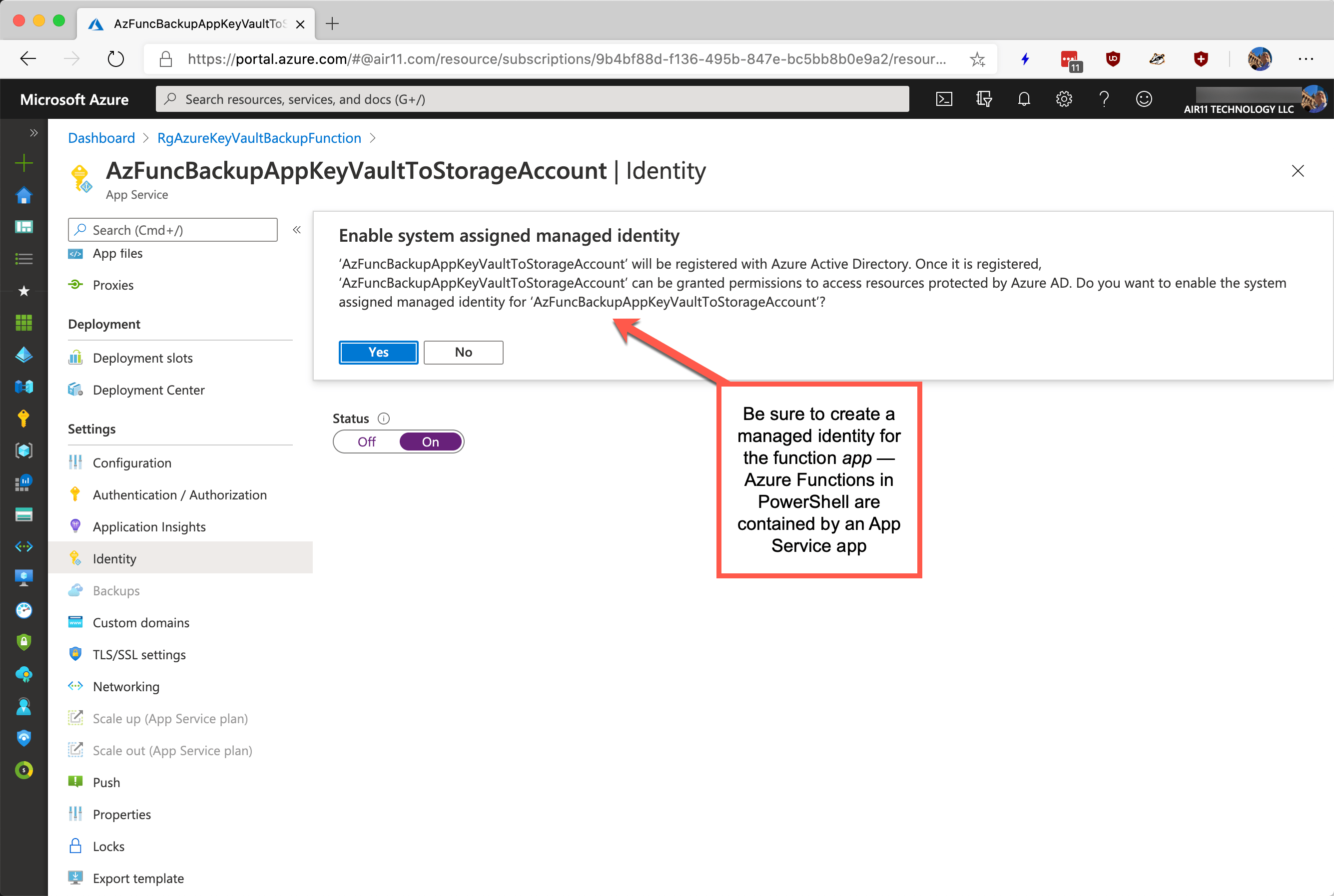 Thinking aloud | Backup Azure KeyVault secrets in PowerShell