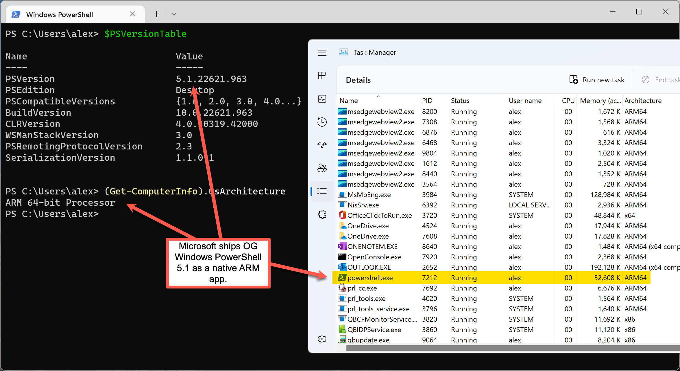 Windows PowerShell on ARM - Thinking aloud