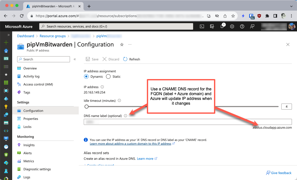 How I learned to love dynamic public IP addresses in Azure - Thinking aloud
